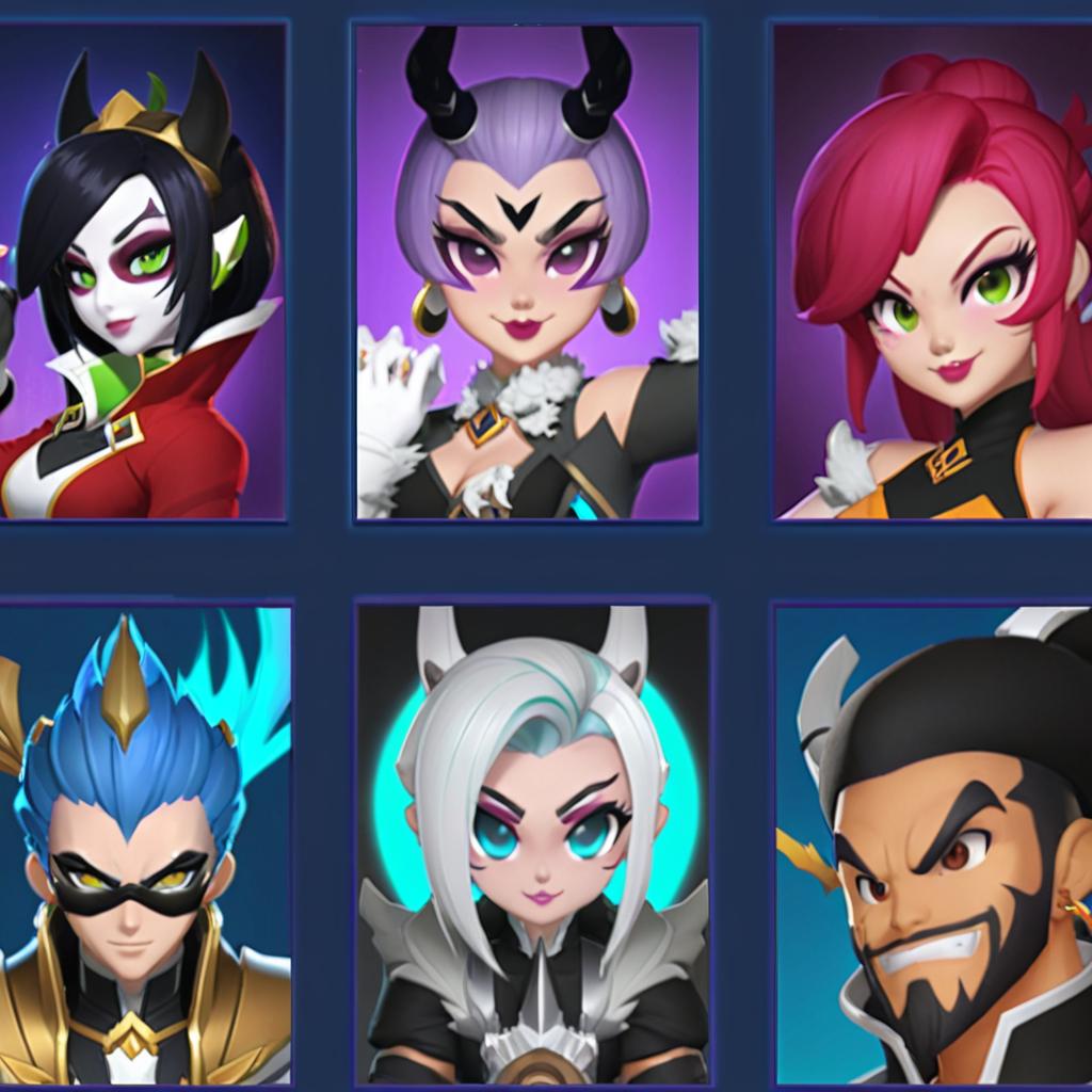 Vibrant Avatar Design Inspired by Mobile Legends' Ling