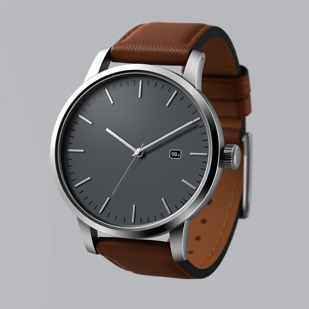 Timeless Elegance: Minimalistic Analog Watch Design