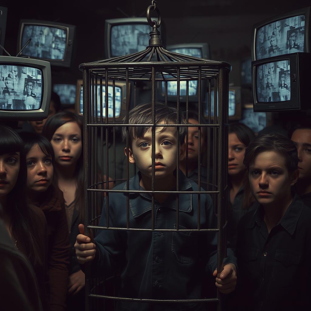 Trapped in Emotion: A Somber Reflection