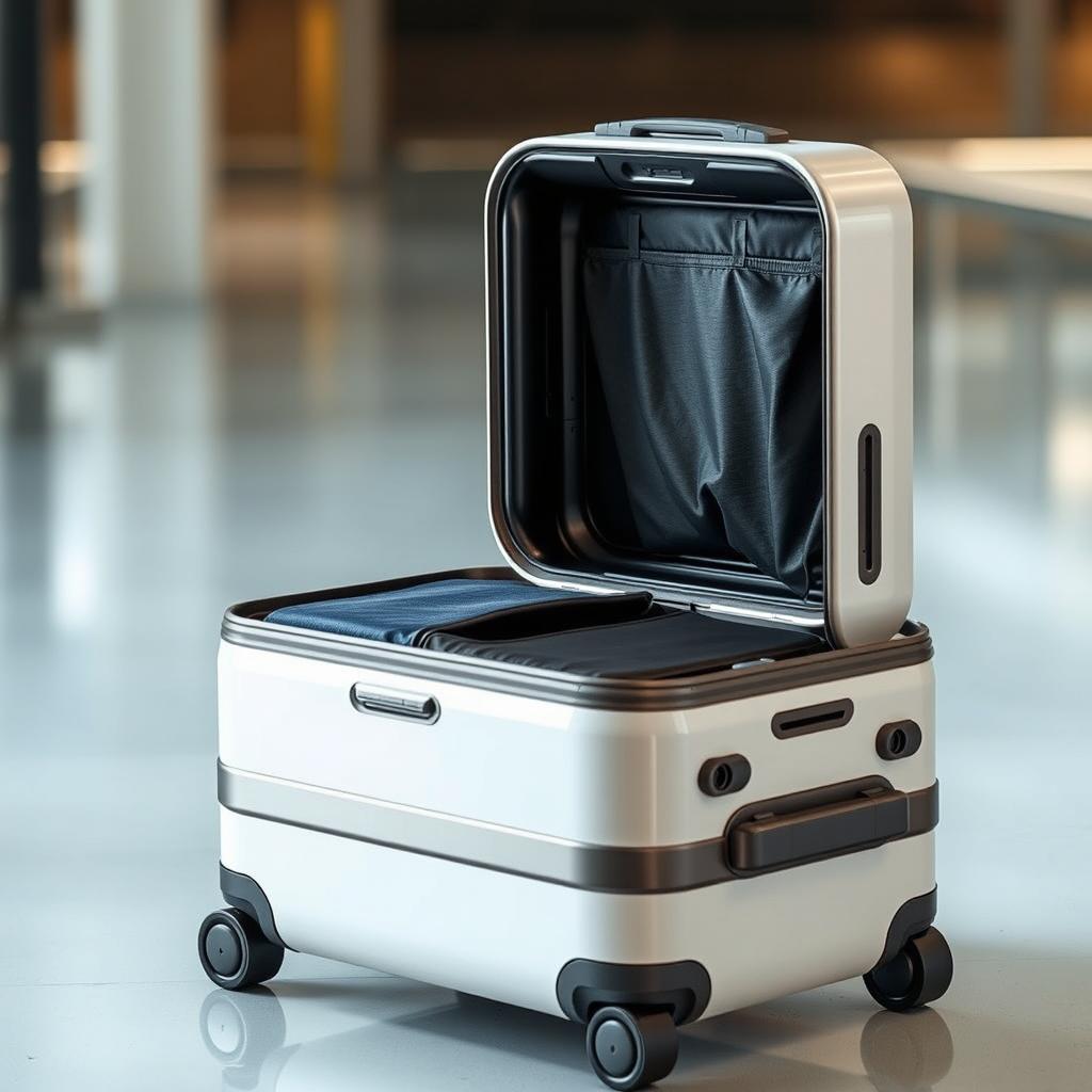 Travel in Style: Modern High-Tech Suitcase
