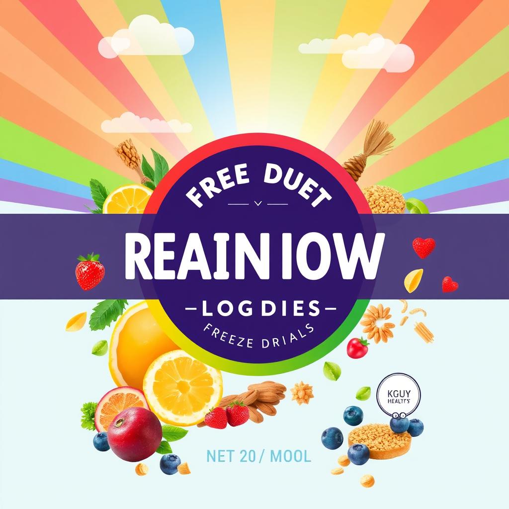 Vibrant Label Design for Freeze-Dried Products | Idyllic Ideas