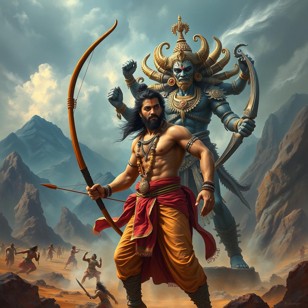 Epic Showdown: Lord Ram vs Ravana