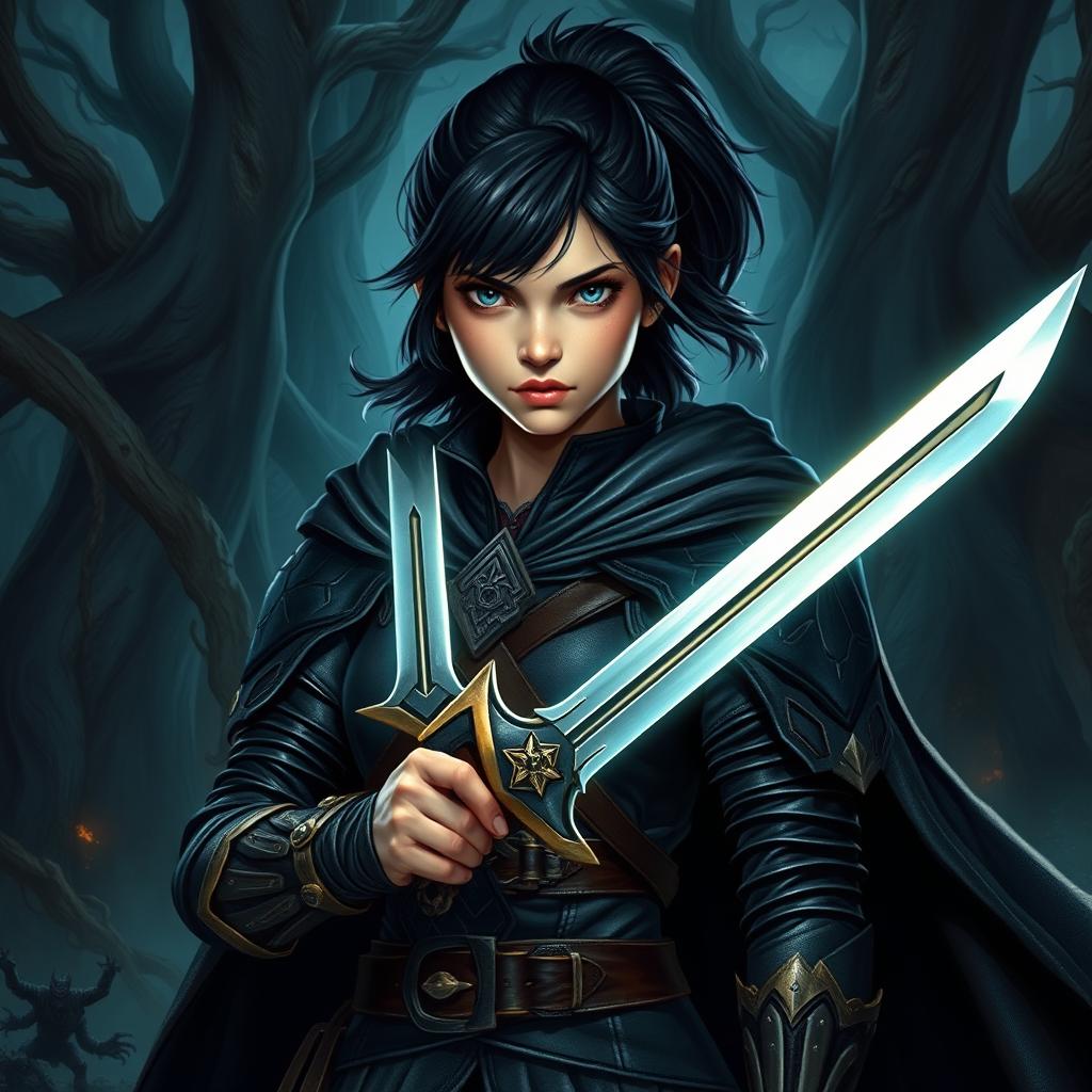 Unleash Your Imagination: Intense Teenage D&D Heroine