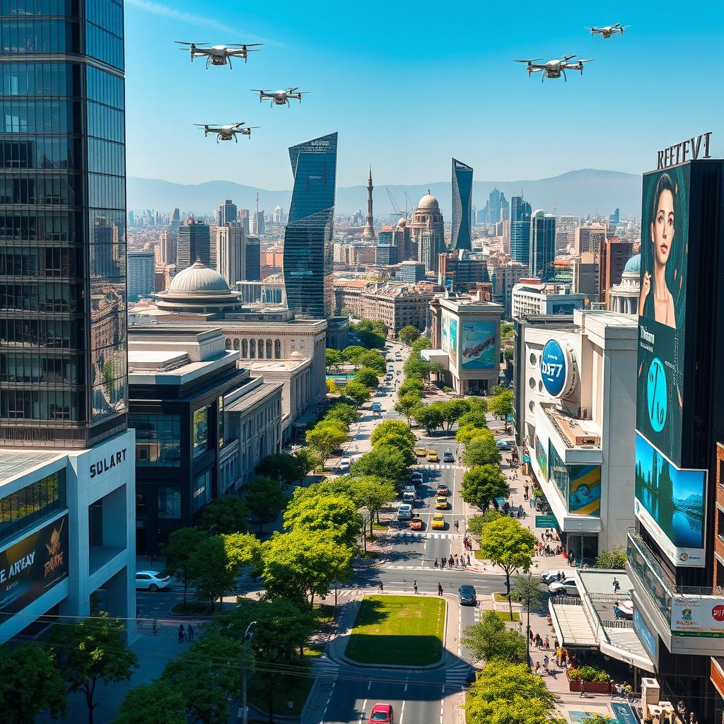 Explore Tehran 2027: A Futuristic Cityscape