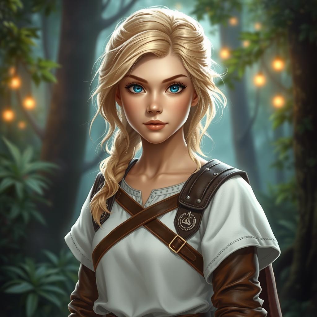 Brave DnD Heroine: Confidence Redefined
