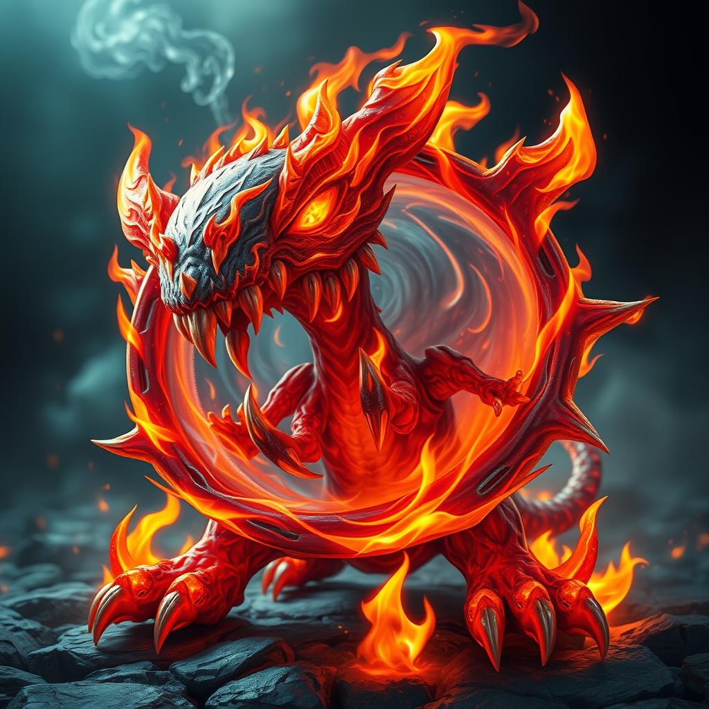 Meet the Fire-Toothed Hollow Plate Creature!