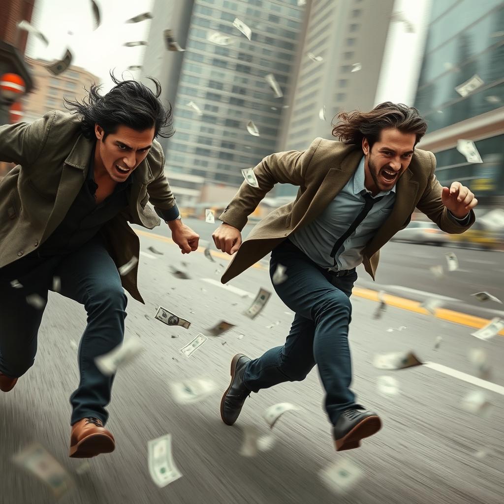 Fierce Conflict Amidst a Money Storm