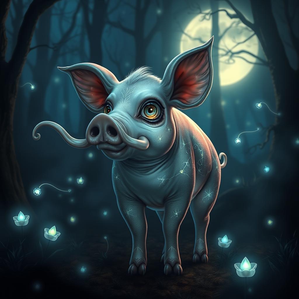 Discover the Enigmatic Pig Creature!
