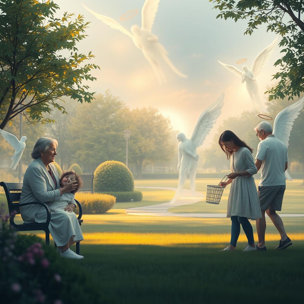 Celestial Serenity: The Invisible Presence of Angels