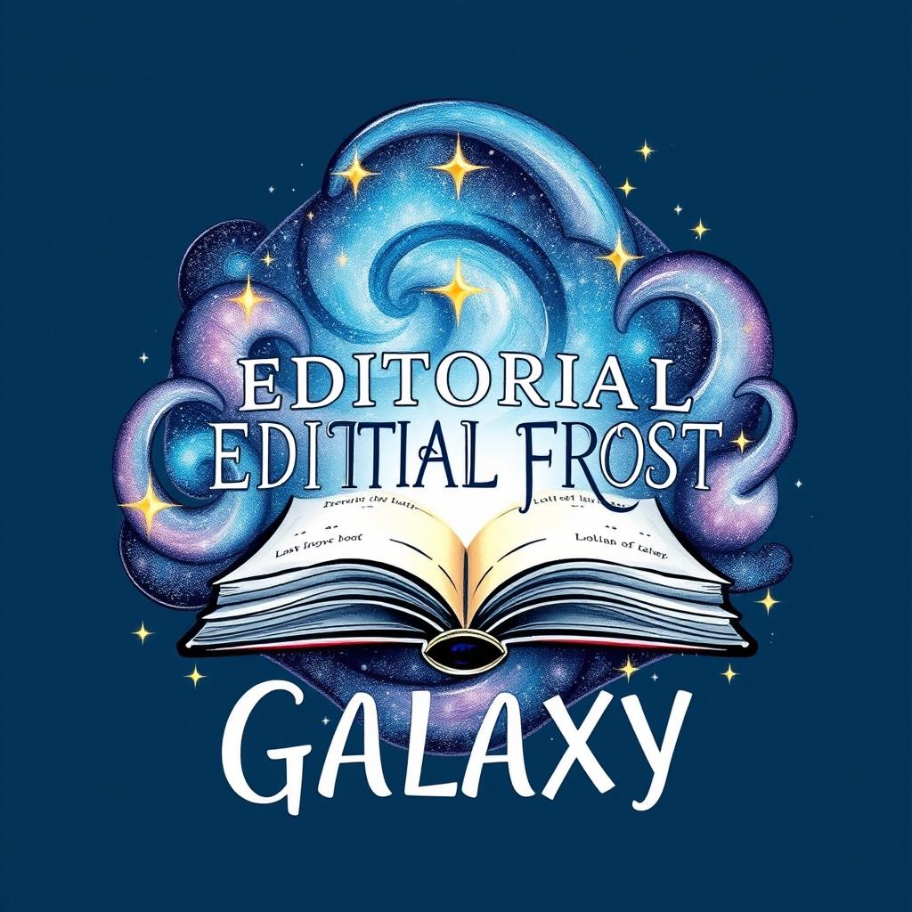 Enchanting Galaxy & Books Logo Design