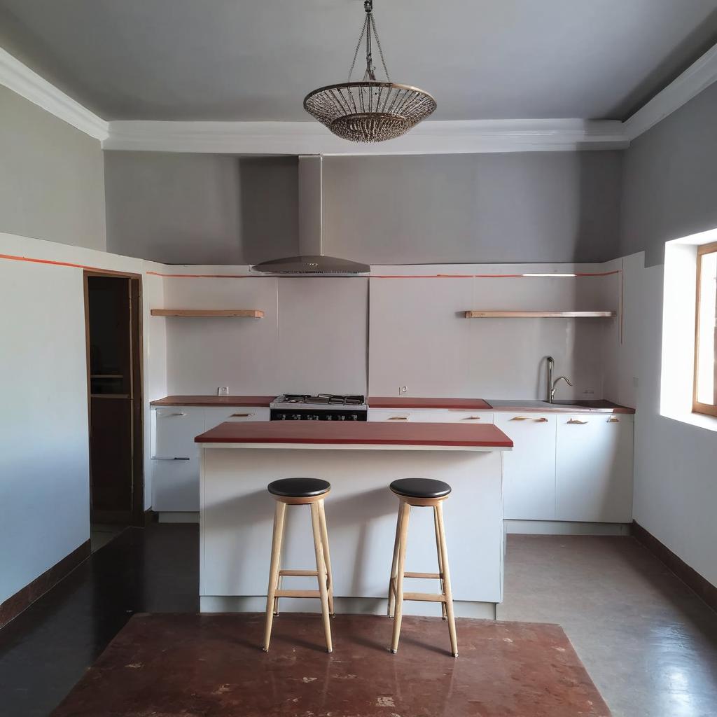 Modern Kitchen Interior Design: Open Layout with Elegance