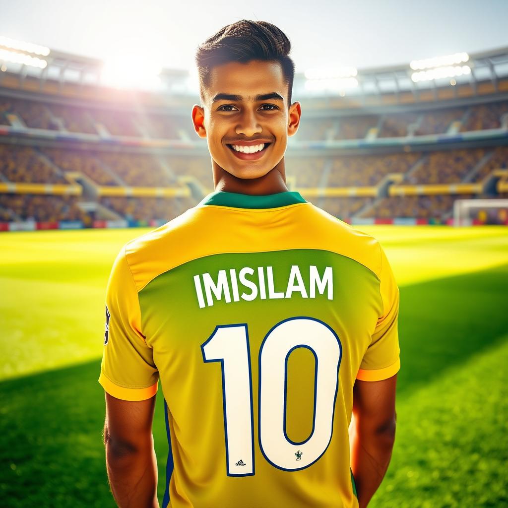 Proudly Wearing Brazil: Imtiaz Islam