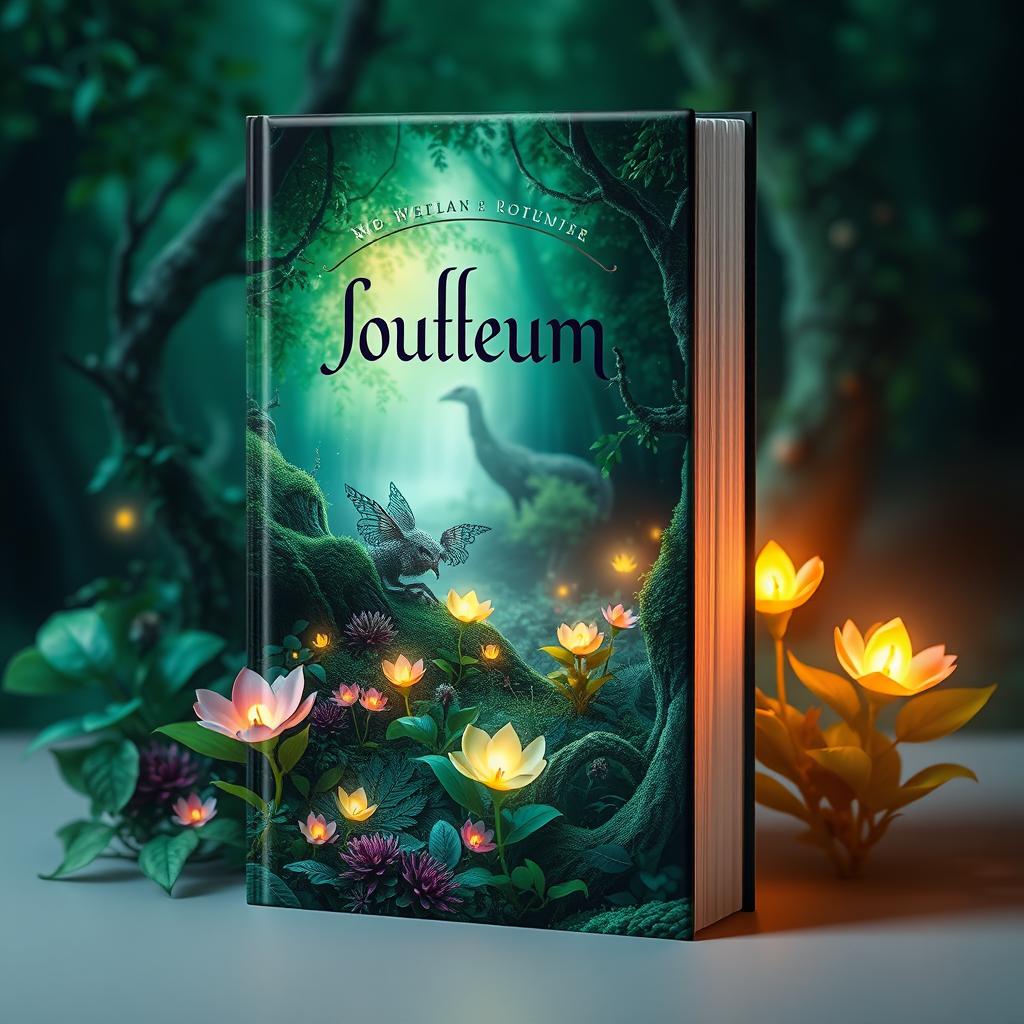 Enchanted Forest: A 3D Book Cover Design