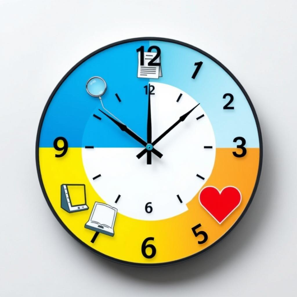 Time for Insight: A Symbolic Wall Clock