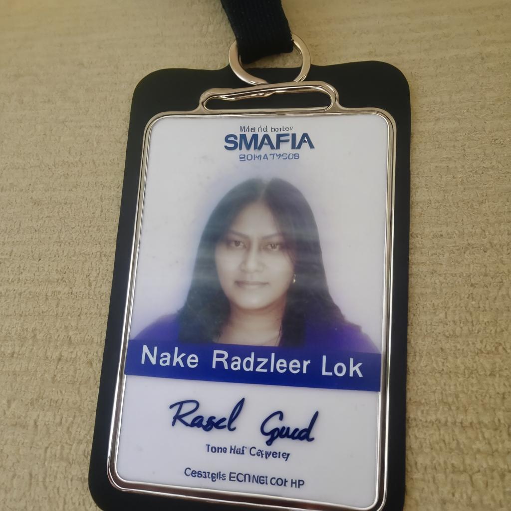 Realistic Half-Cut ID Card Design | Razzel Jay Esguerra