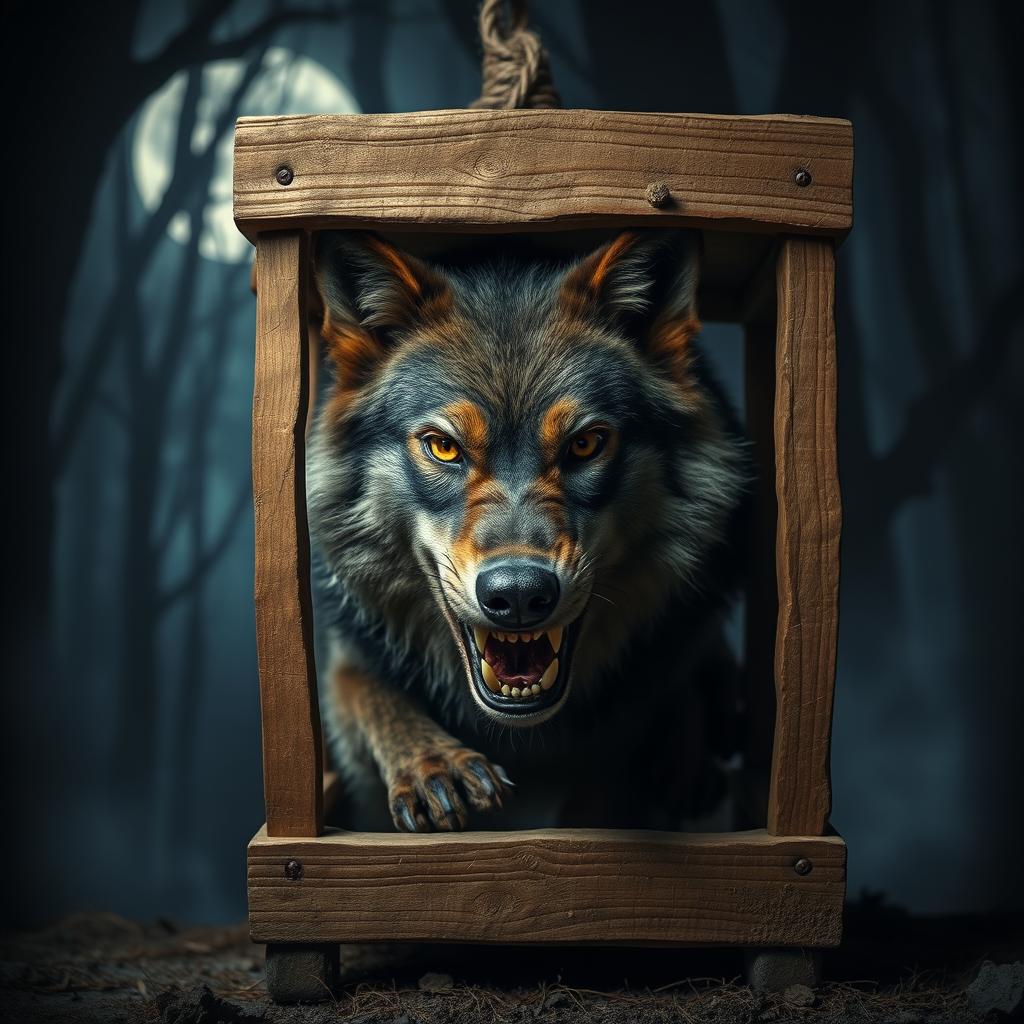 Fierce Wolf from Little Red Riding Hood