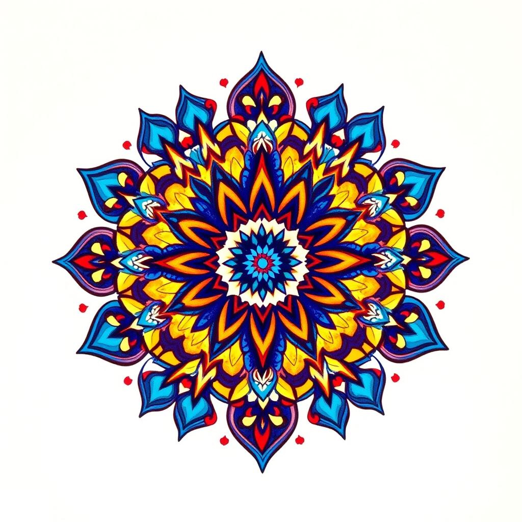 Dive into Vibrant Mandala Art