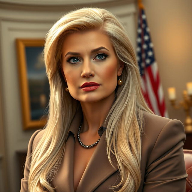Reimagined: Donald Trump as a Woman