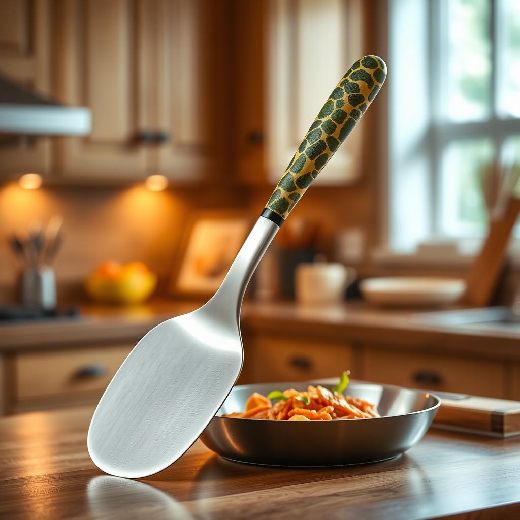 Turtle Shell Inspired Kitchen Spatula