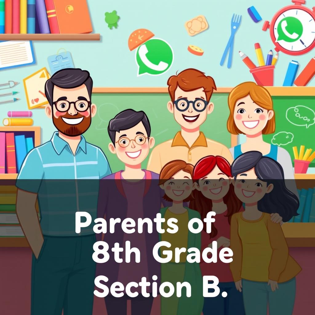 Join the Eighth Grade Section B Parent Community!