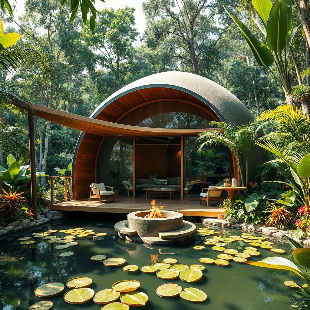 Cocoon Cabin: A Retreat in the Jungle