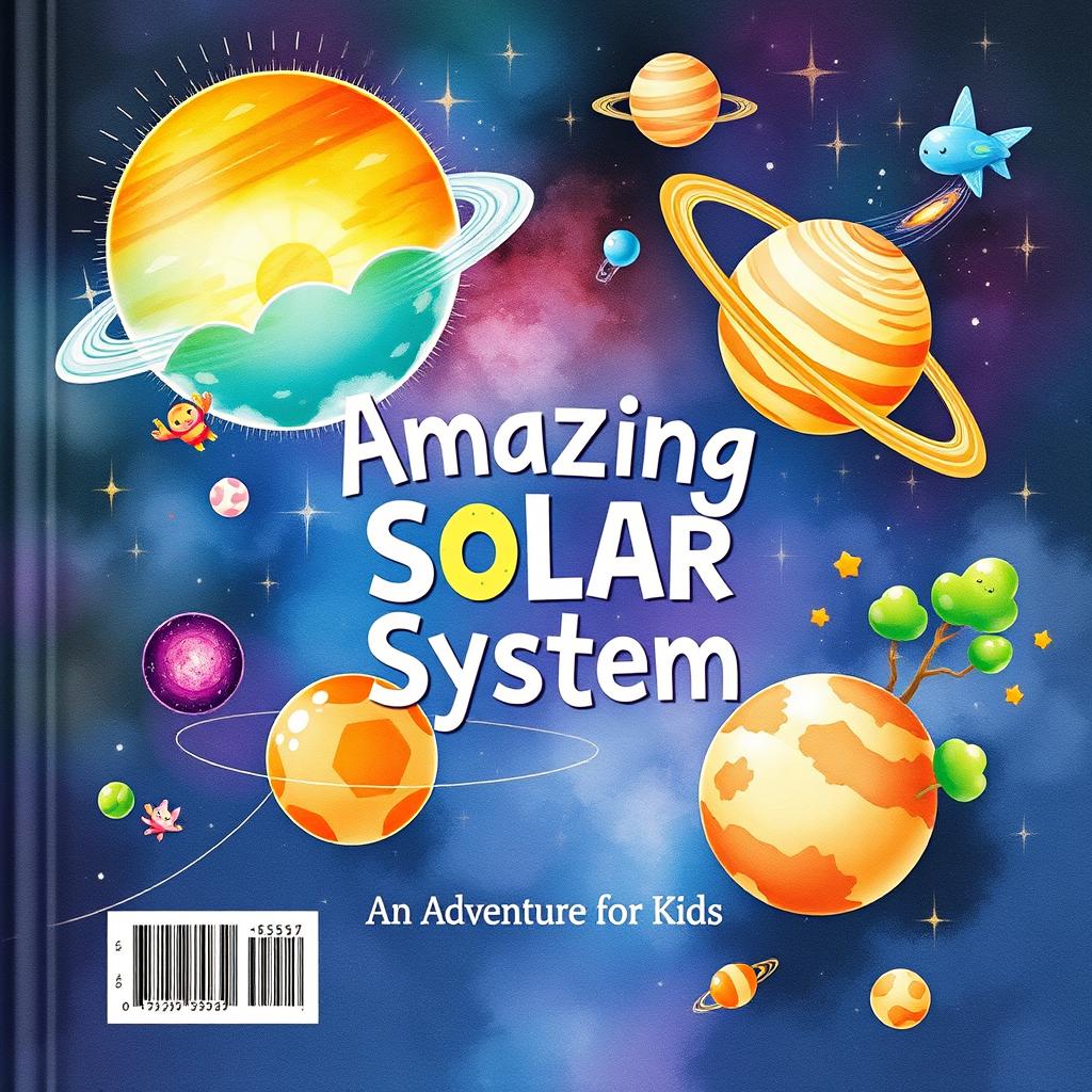 Amazing Solar System: A Colorful Adventure for Kids