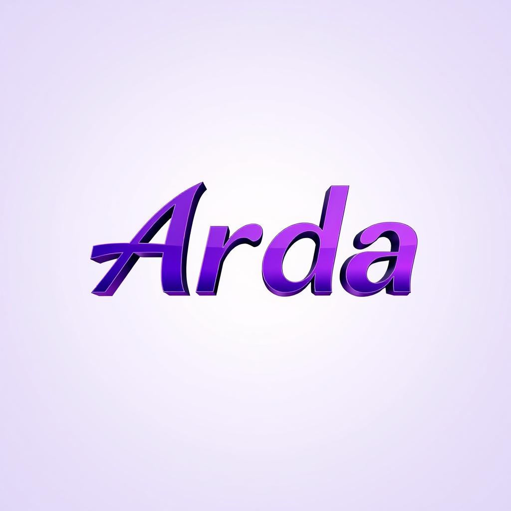 Transform Your Brand with Arda Tejarat's 3D Logo Design