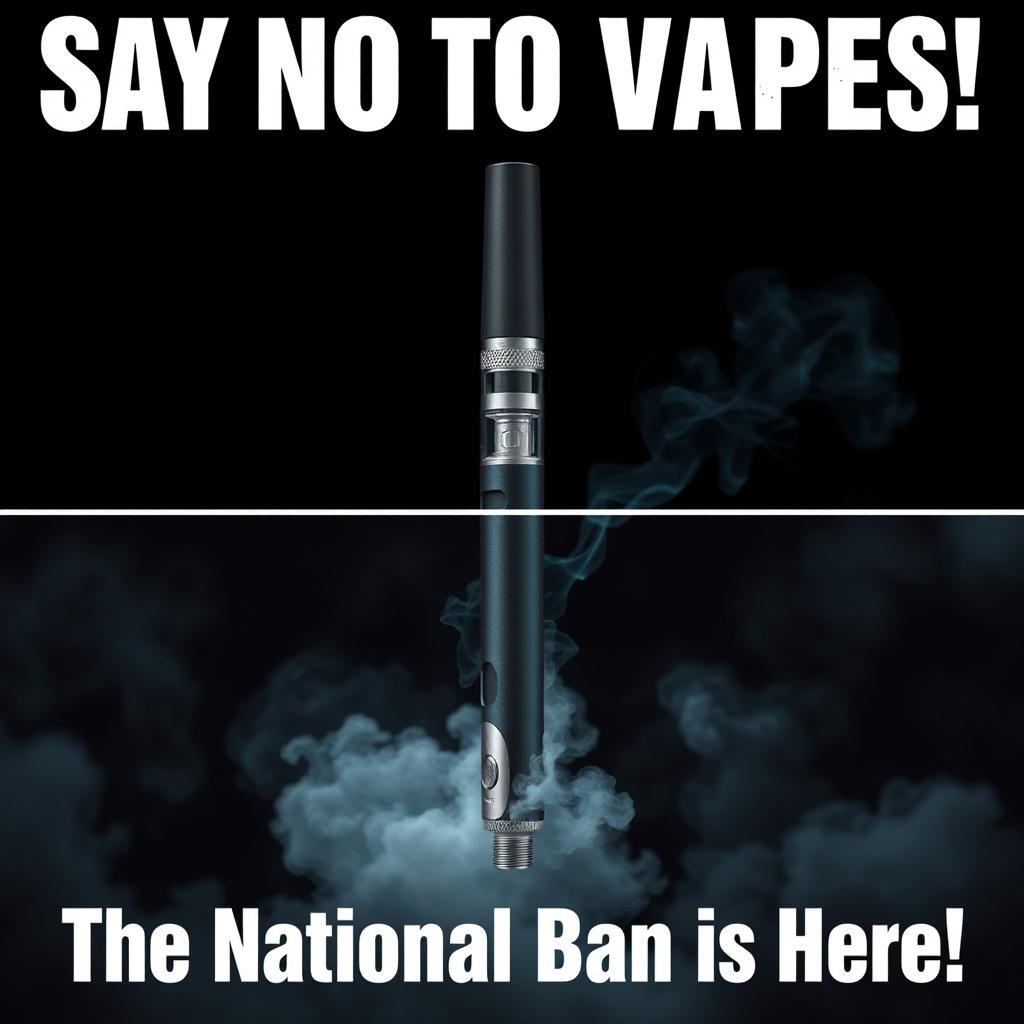 Powerful PSA: National Ban on Vapes & E-Cigarettes