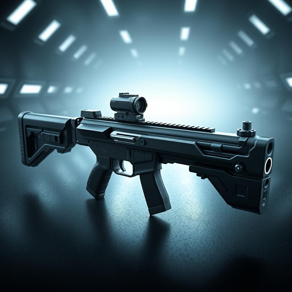 Futuristic Artemis Rifle - Sleek & Realistic