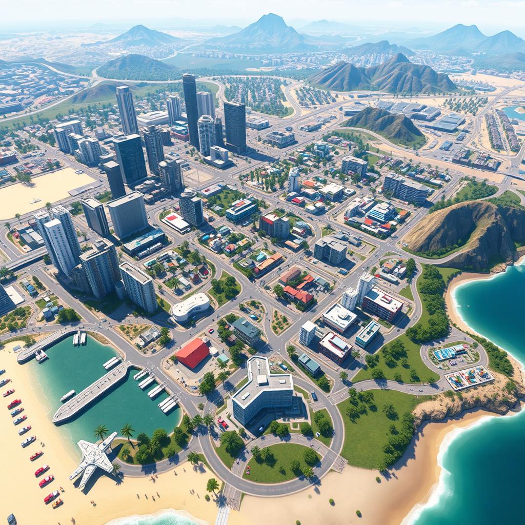Explore a GTA-Inspired Map in Roblox!