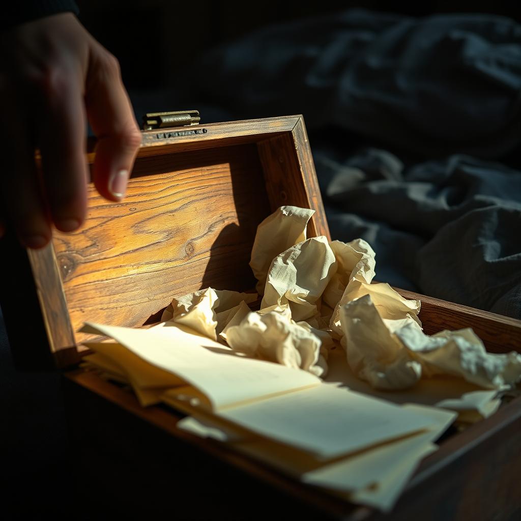 A Whisper from the Past: Nostalgic Wooden Box