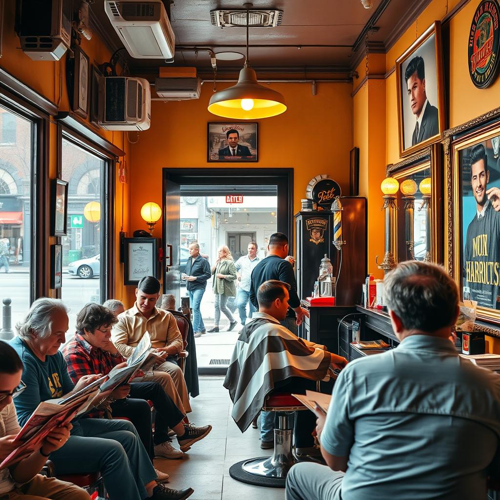 Mastery in Action: Barber Shop Vibes