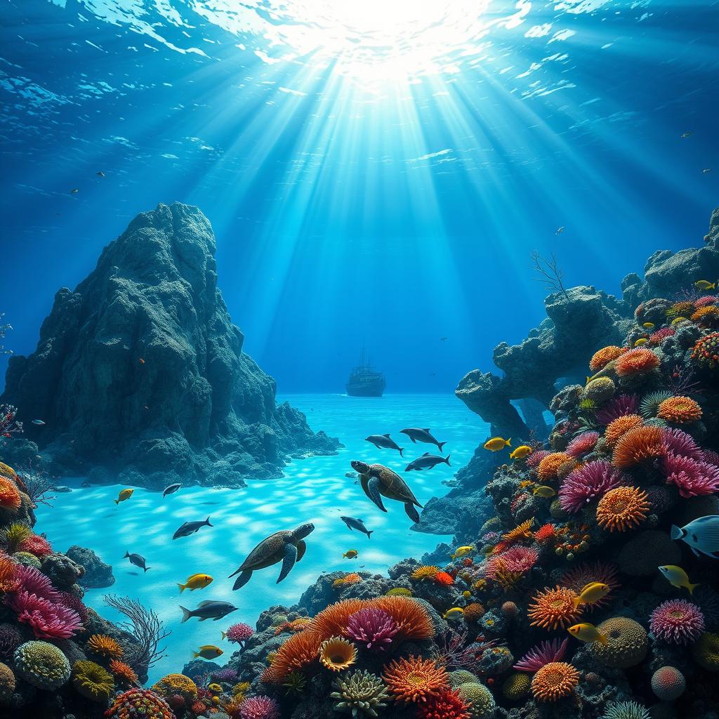 Dive into a Vibrant Undersea Coral Reef