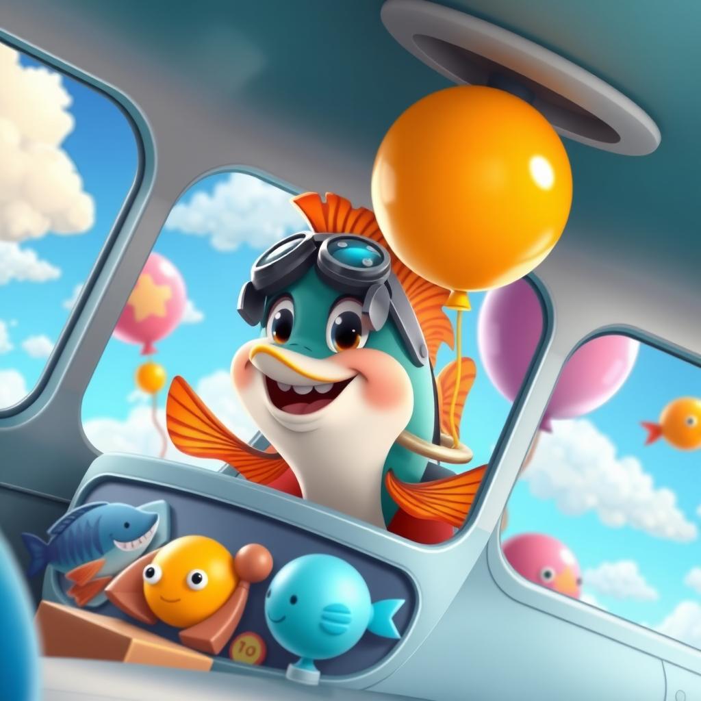 Flying Fish Adventure: A Whimsical Journey