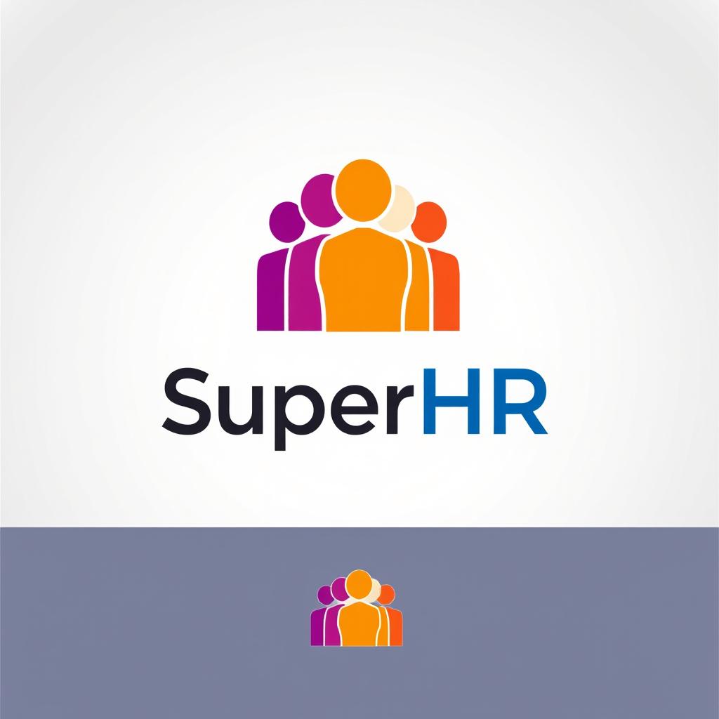 Modern Logo Design for Super HR
