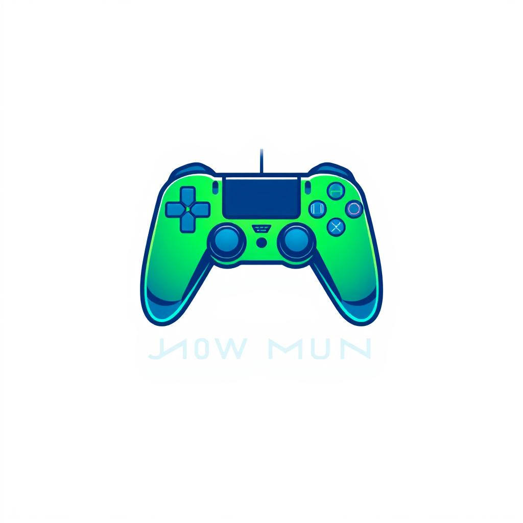 Unlock Your Brand: Dynamic Logo Design with Video Game Controller
