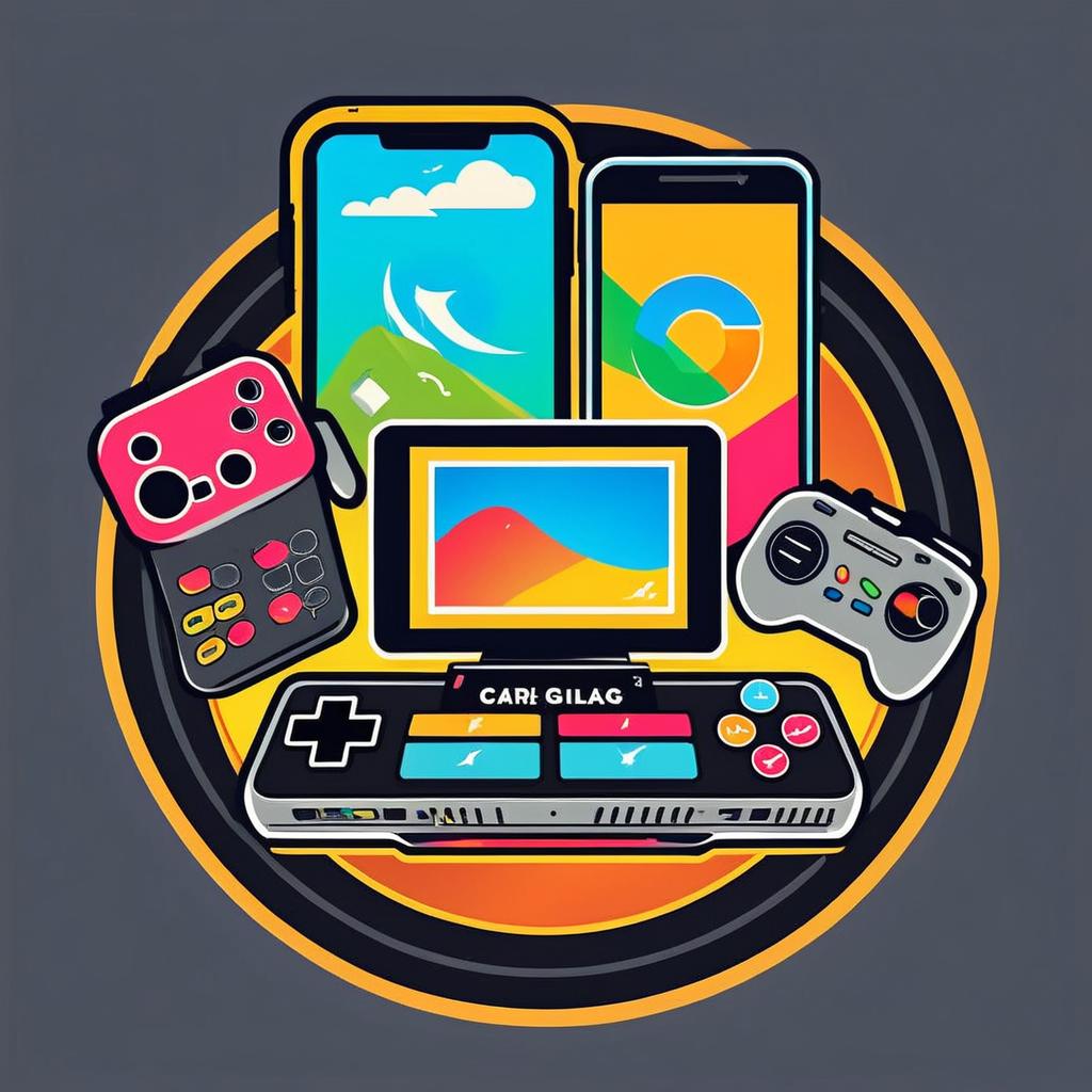 Vibrant Tech & Music Logo Design | Idyllic Ideas