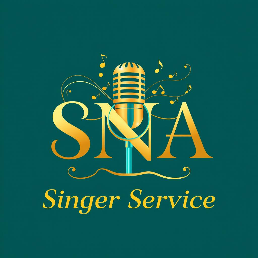 SNA Singer Service Logo | Elevate Your Brand Identity