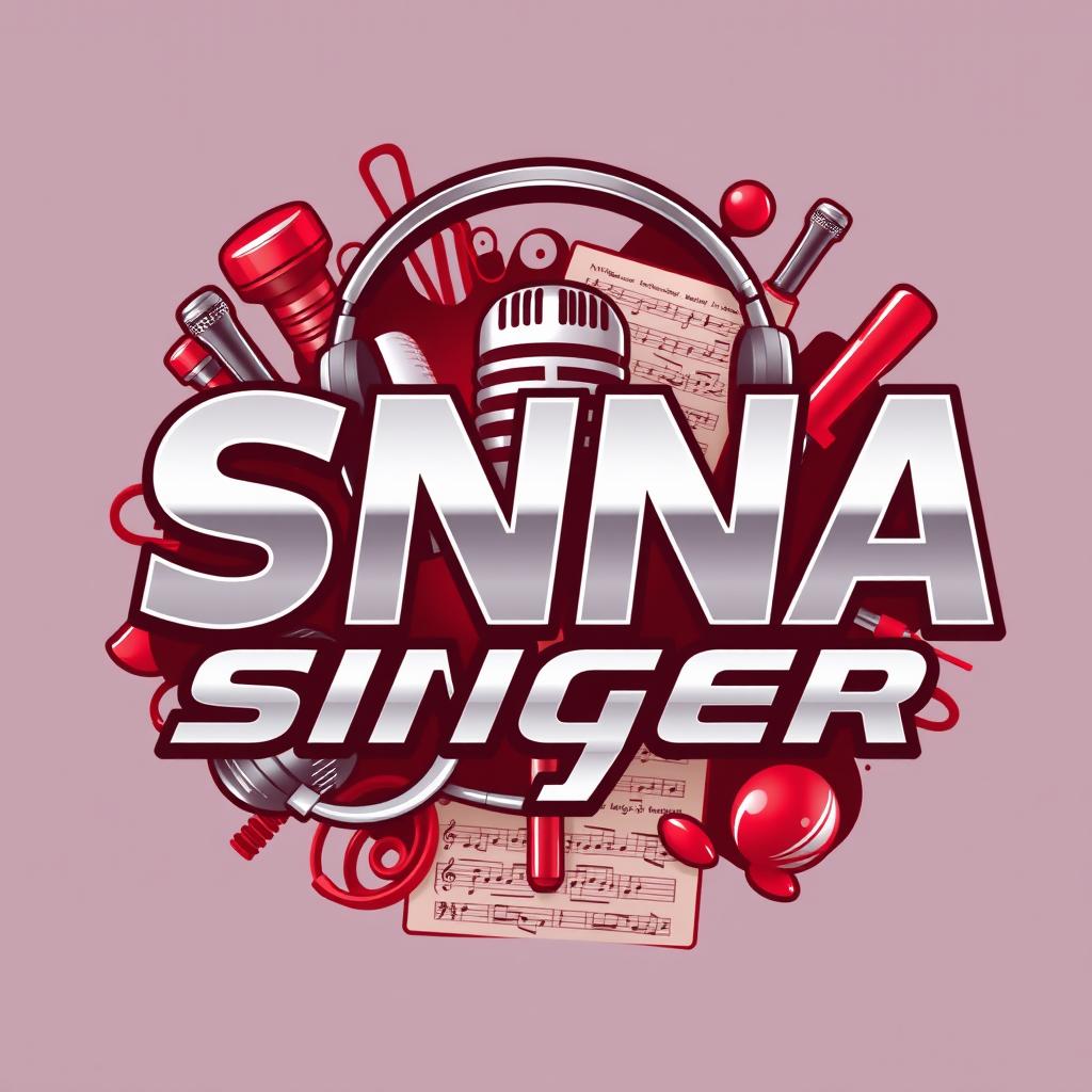 SNA Singer Logo Design