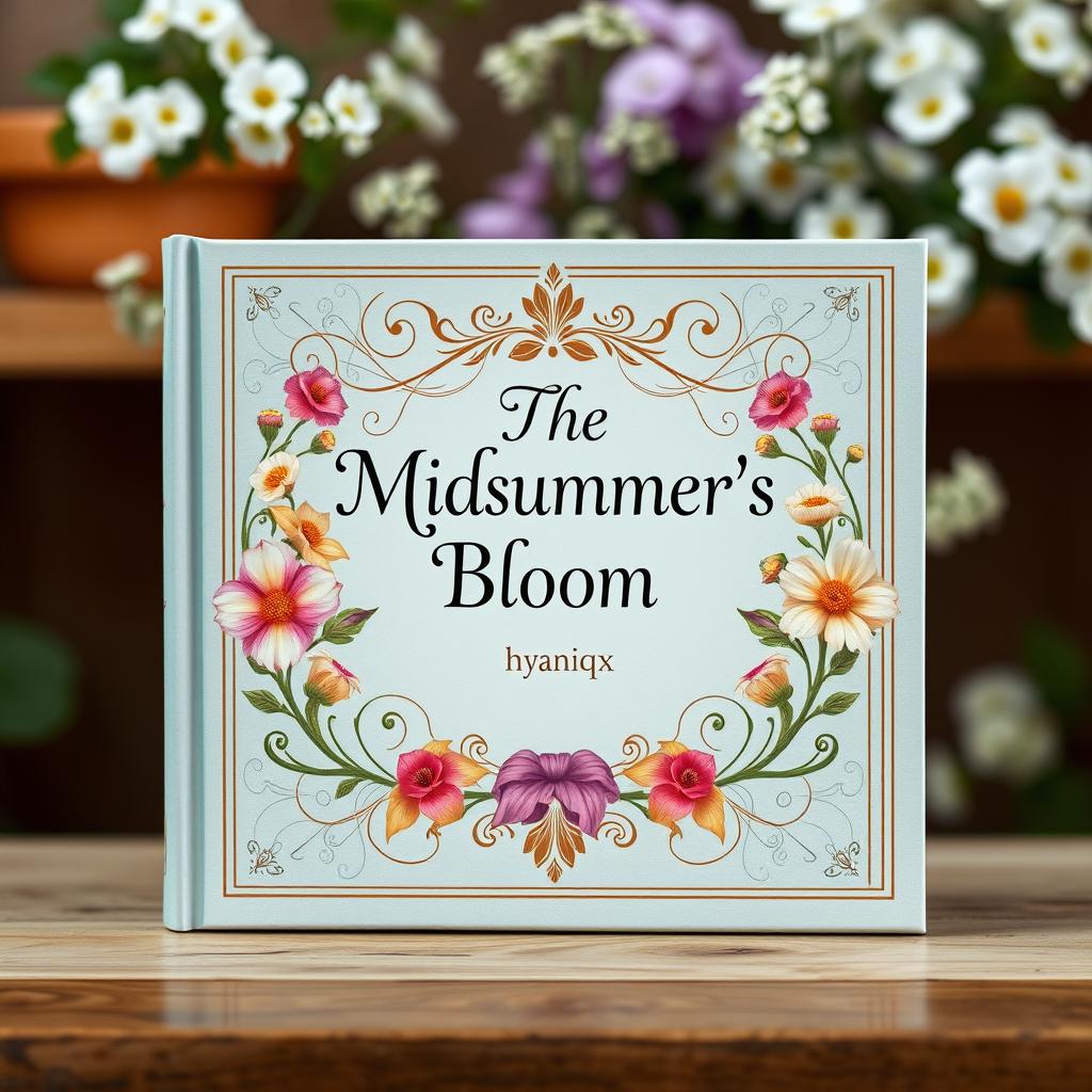 The Midsummer's Bloom: An Exquisite Book Display