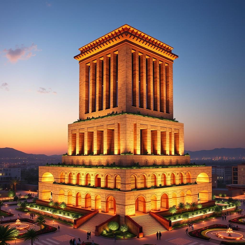 20-Story Tower: Where Ancient Achaemenid Meets Modern Design
