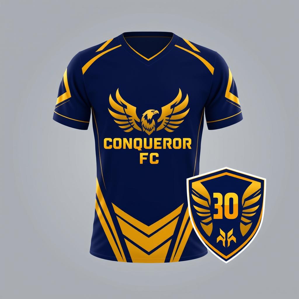 Design Your Own Conqueror FC Jersey & Logo