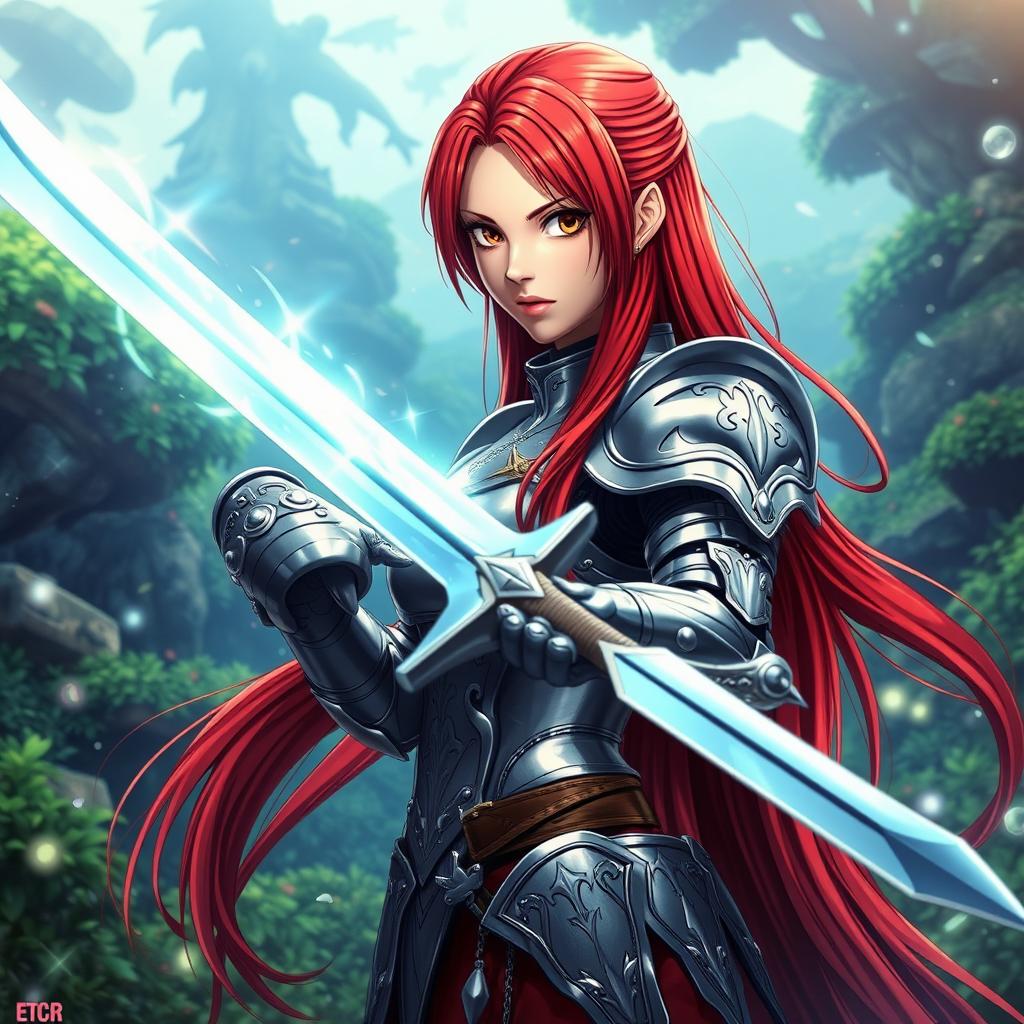 Erza Scarlet: A Real-Life Knight in Dazzling Detail