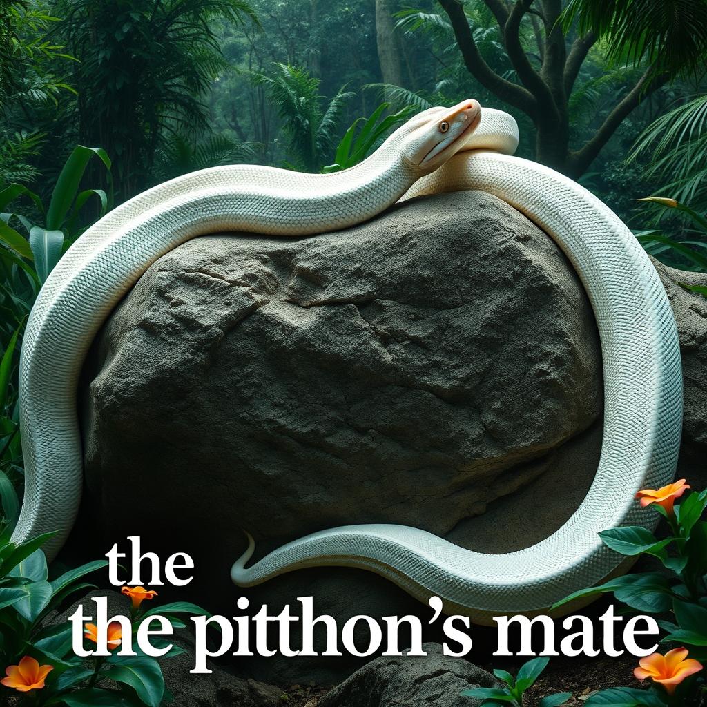 Majestic White Python: Nature's Serpentine Wonder