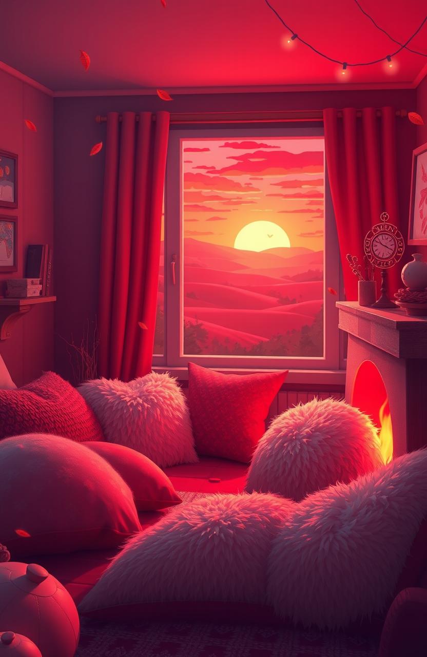 Cozy Comfort: A Warm Animated Haven