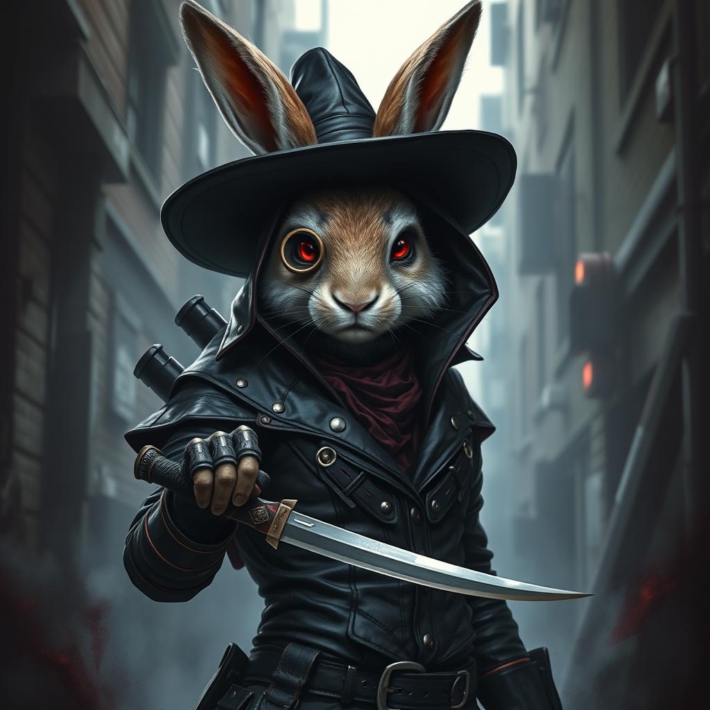 Mysterious Rabbitfolk Bloodhunter: Master Assassin