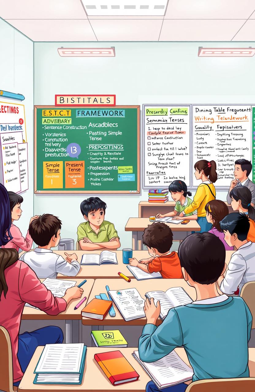 Dive into Learning: A Colorful Classroom Adventure