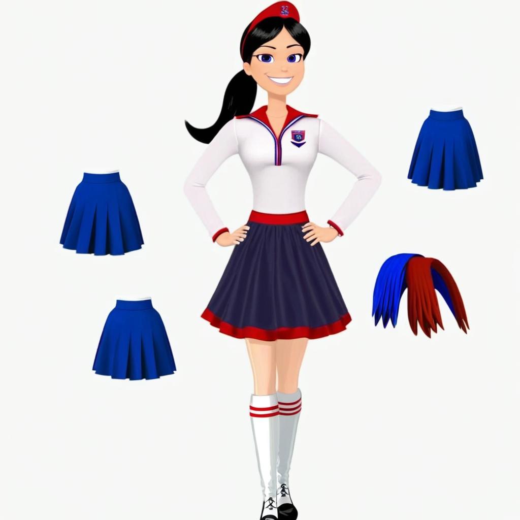 Cheerful Animated Character Design: Spirited Performance Inspiration