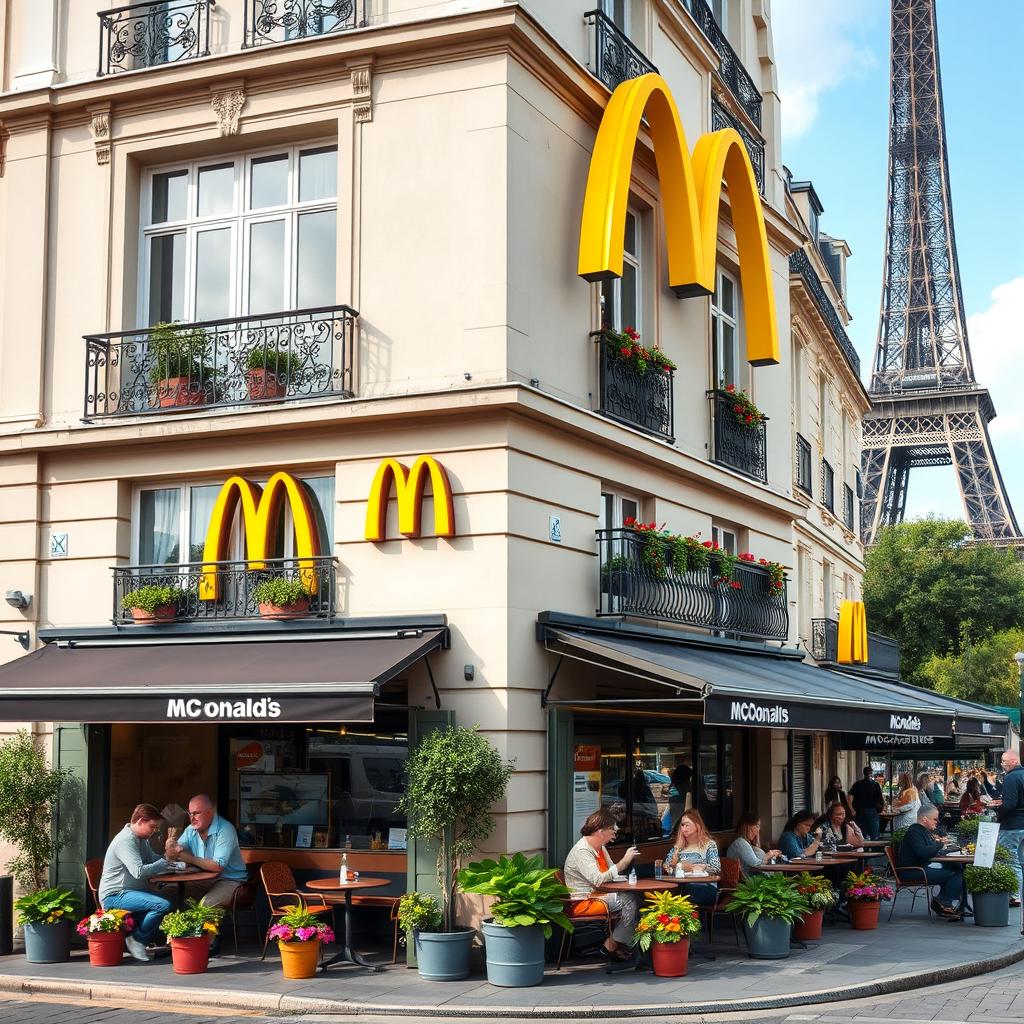 McDonald's in Paris: A Unique Architectural Blend