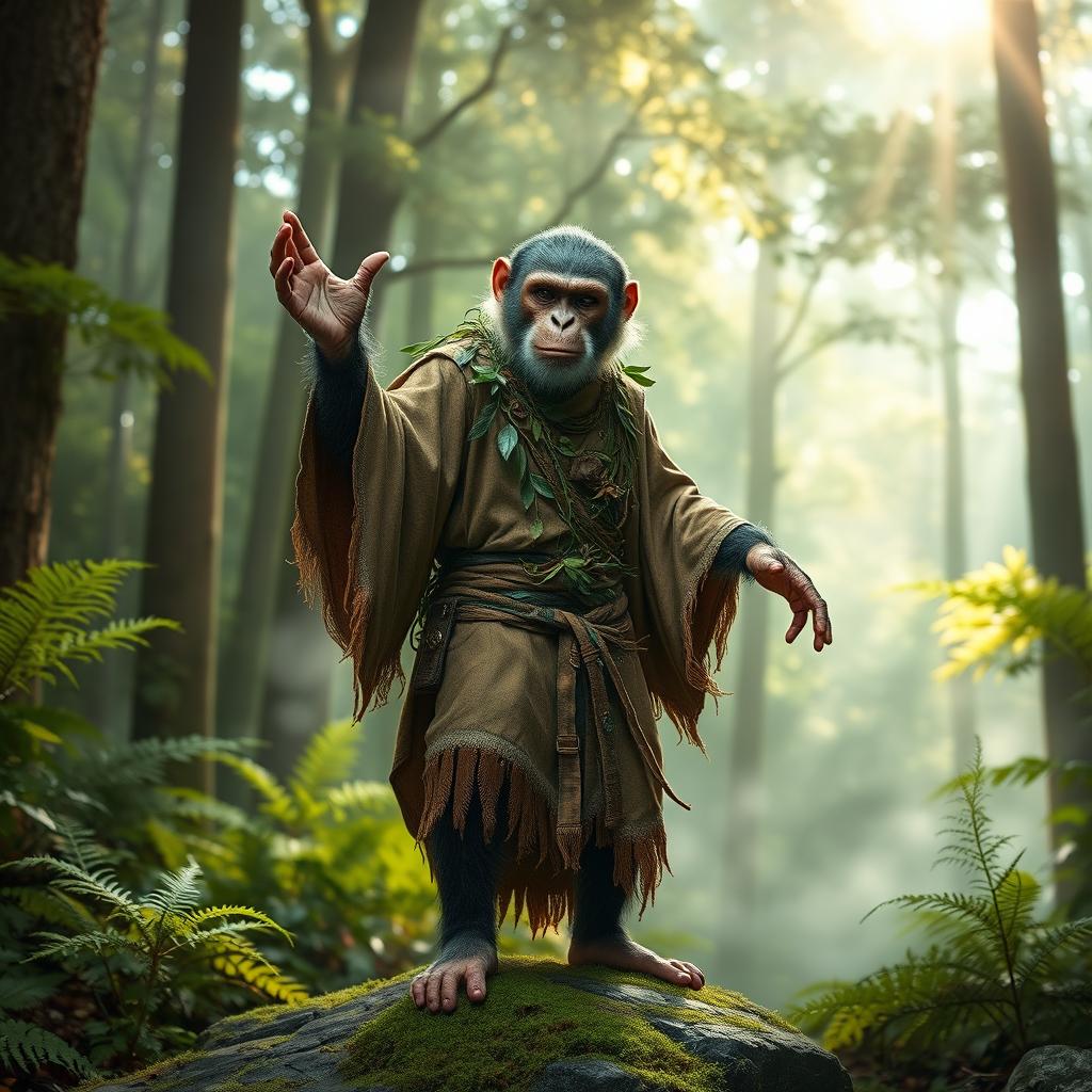 Enchanting Druid: The Half Monkey Half Man